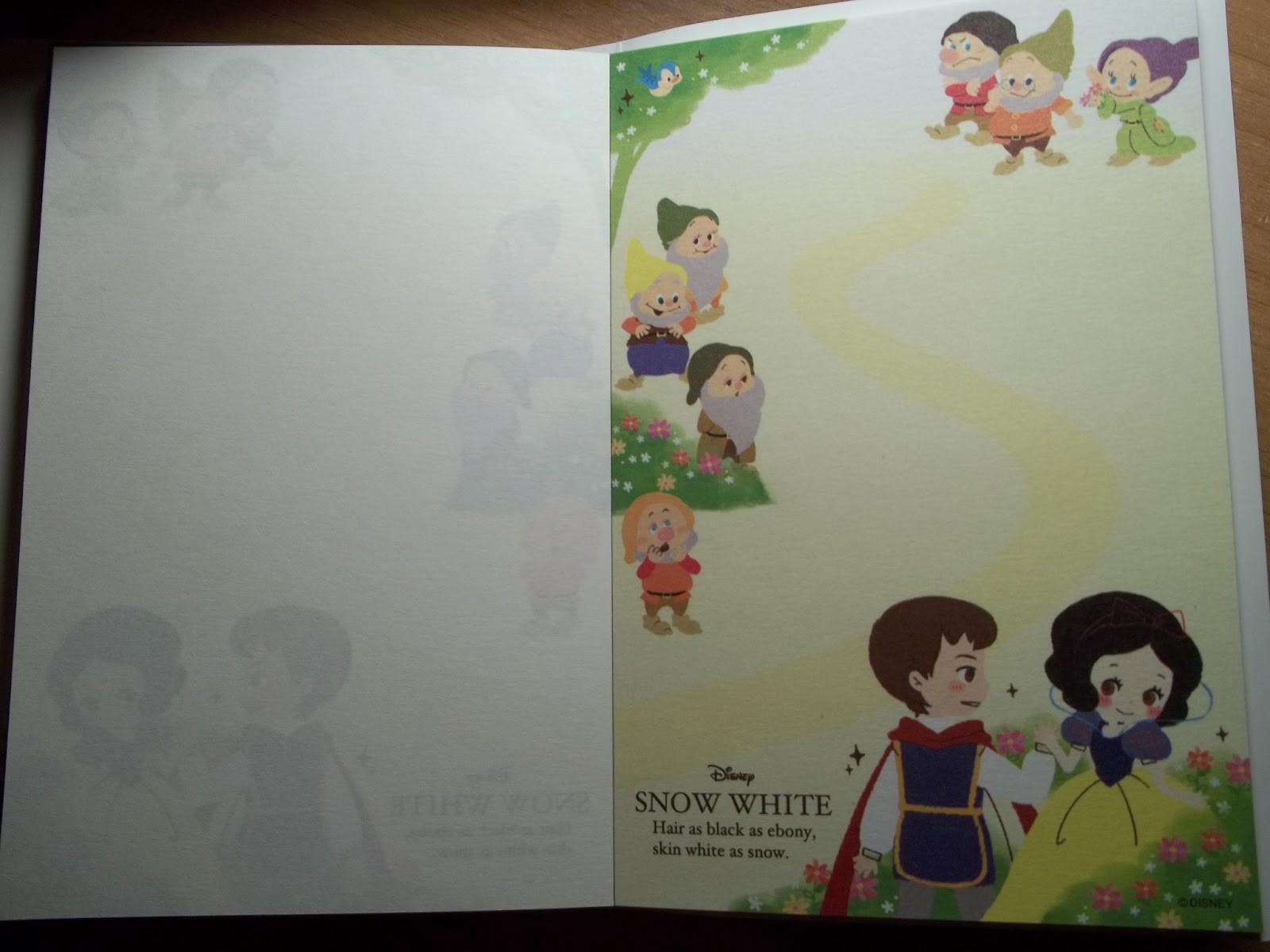 A Weekend Without Make Up: Snow White Note Pad